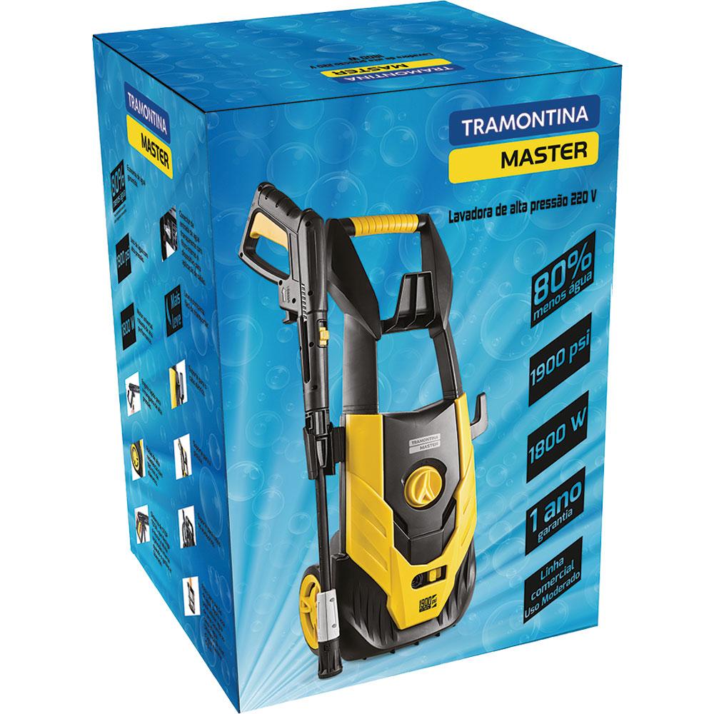 Lavadora de Alta Pressão 1800W 1900PSI Tramontina 42552/012 127V - Casa e Video