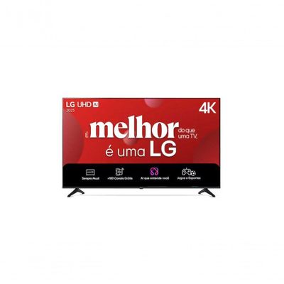 TV LG 4K UHD AI 65 UA75 2025 - a7 Gen8 HDR10 Pro e WebOS 25 Bivolt ...